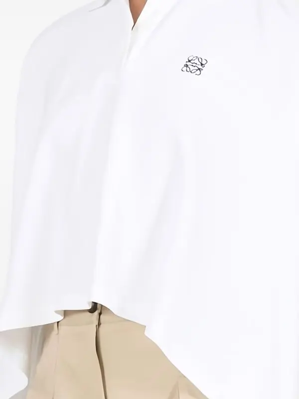 Loewe Anagram Cotton Polo Shirt