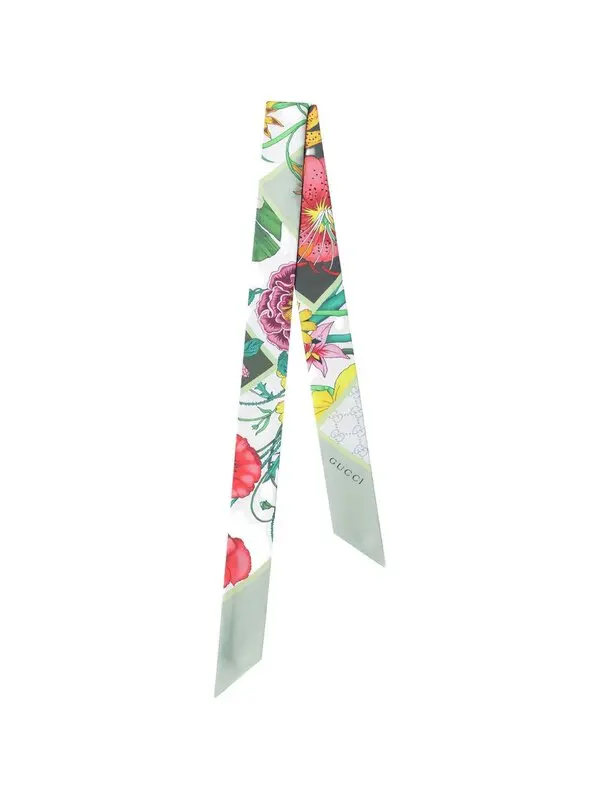 Gucci Printed Silk Foulard