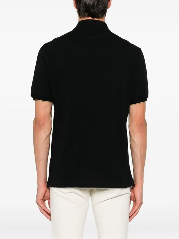 Brunello Cucinelli Logo Cotton Polo Shirt