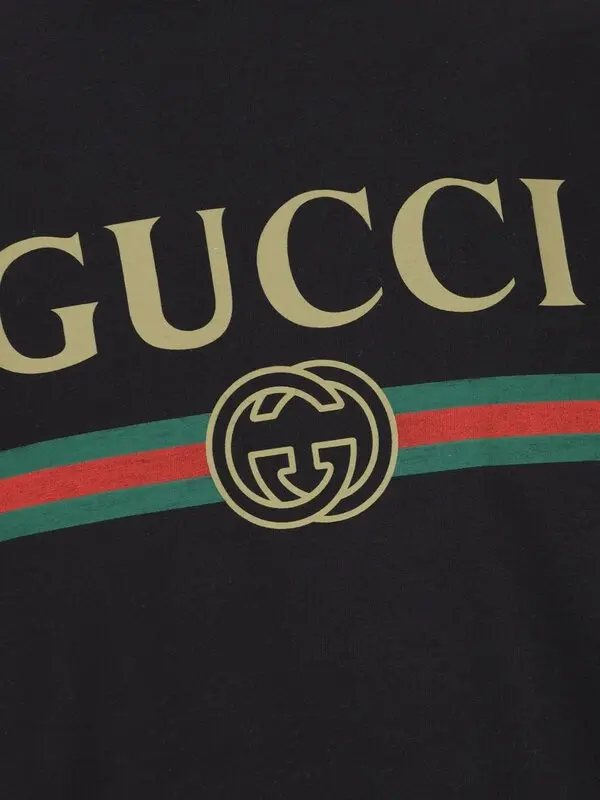 Gucci Logo Cotton T-shirt