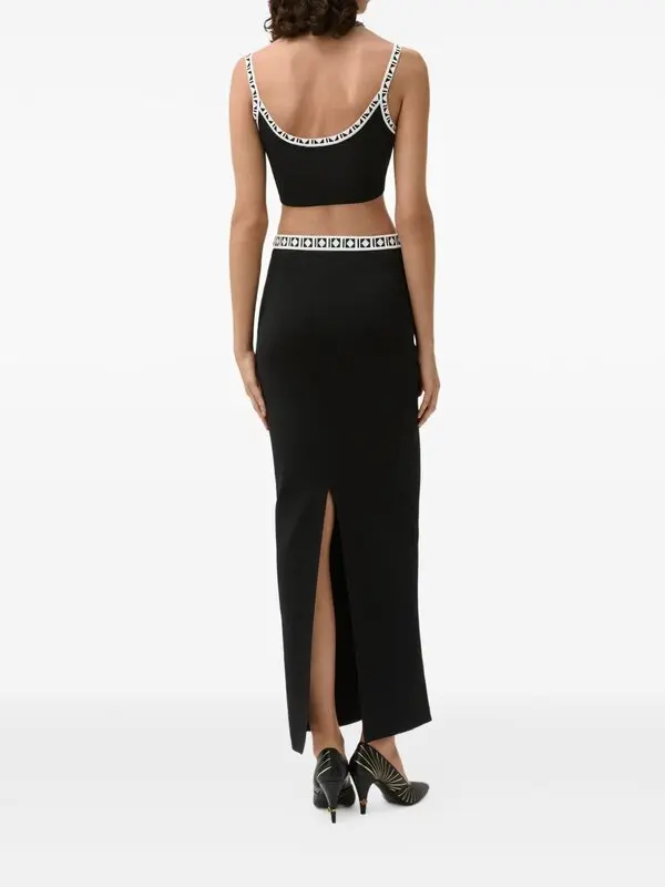 Versace Long Skirt - Black
