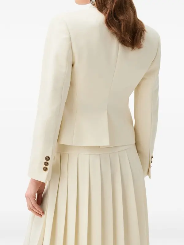 Versace Wool Jacket With Medusa Hardware