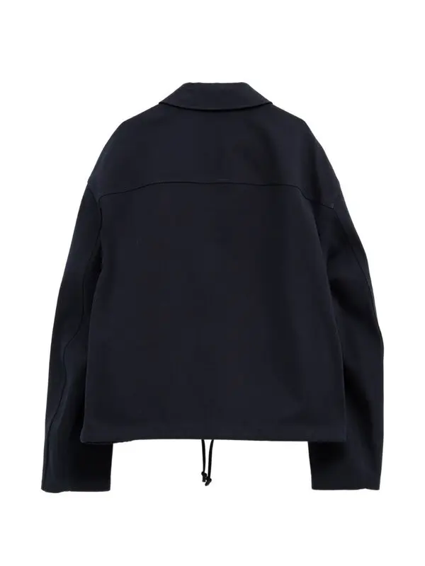Loewe Zip-up Embroidered Jacket - Blue