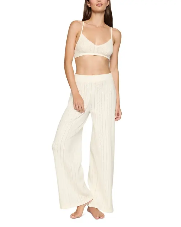 Eberjey Pointelle Sweater Bralette