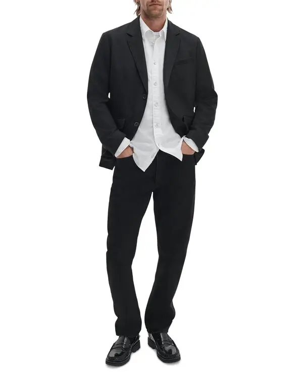 Rag & Bone Authentic Stretch Cotton Blend Straight Fit Jeans