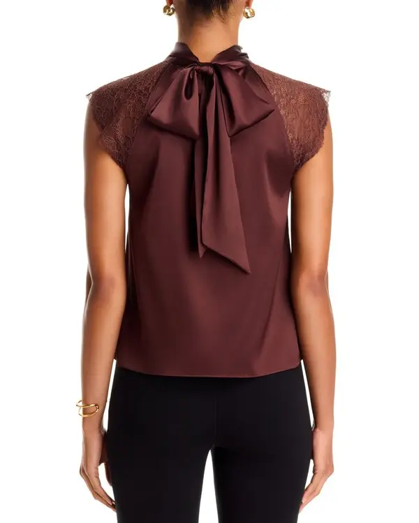 Generation Love Rachel Chantilly Lace Trim Blouse