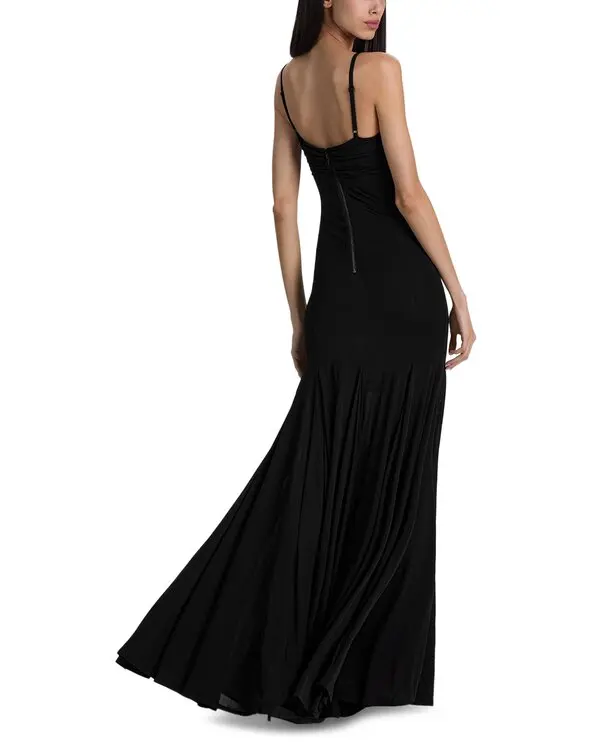 Alice + Olivia Irina Godet Maxi Dress