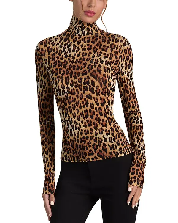 Alice + Olivia Delaina Turtleneck Top