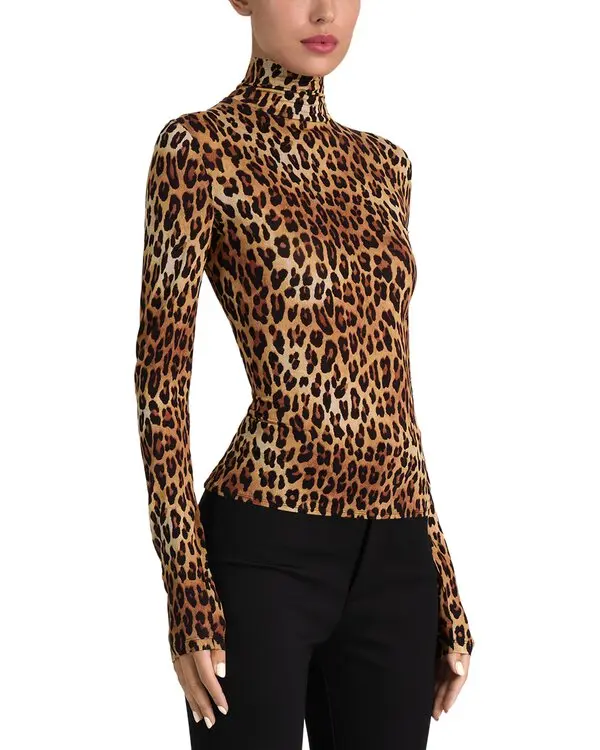 Alice + Olivia Delaina Turtleneck Top