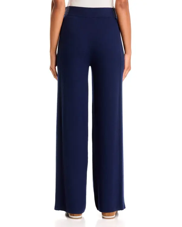 Rag & Bone Wool Stretch Wide Leg Pants