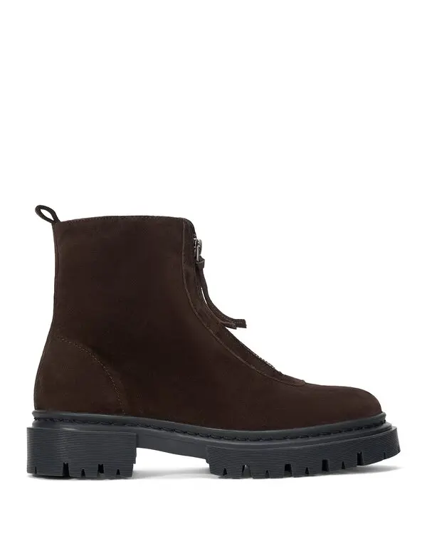 Staud Miles Zip Ankle Boots