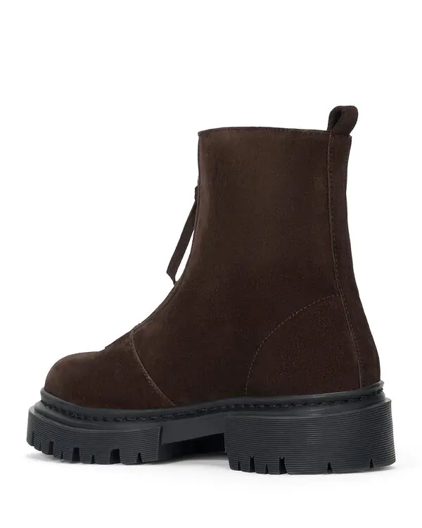 Staud Miles Zip Ankle Boots