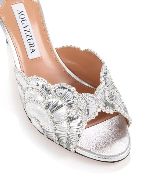 AQUAZZURA Ce Soir Pointed Mule Pumps