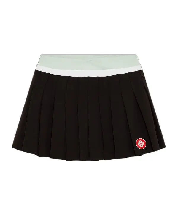 Casablanca Scuba Pleated Mini Skirt