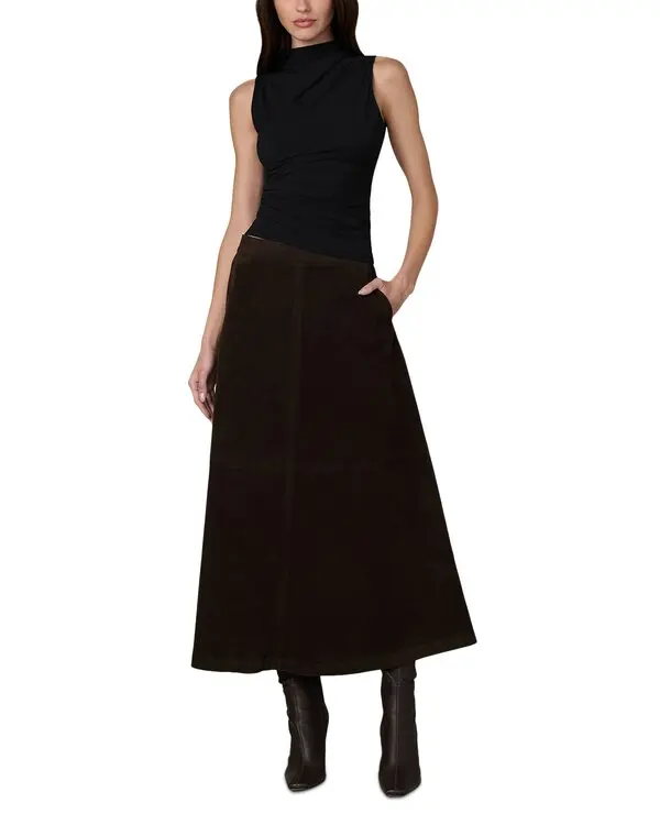 Joe's Jeans The Tavi Faux Leather Skirt