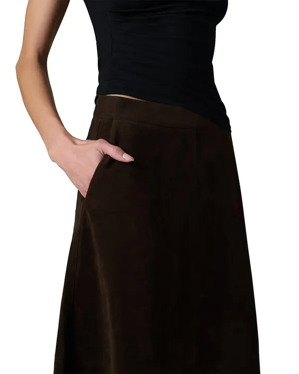 Joe's Jeans The Tavi Faux Leather Skirt