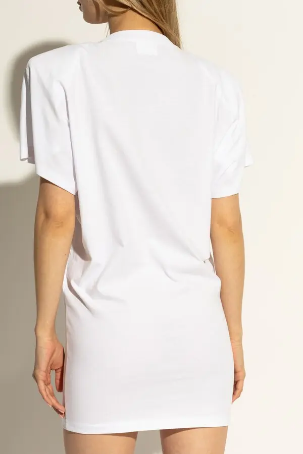 Isabel Marant Étoile Graphic Print Cotton Mini Dress