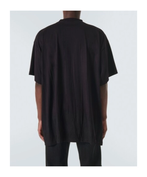 Balenciaga Metal Bb Cotton Jersey T-shirt