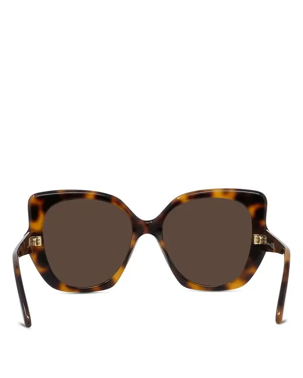 Loewe Slim Geometric Sunglasses 54mm