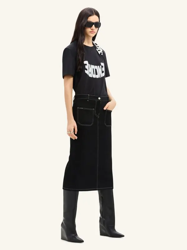 COURREGES Graphic Print T-shirt