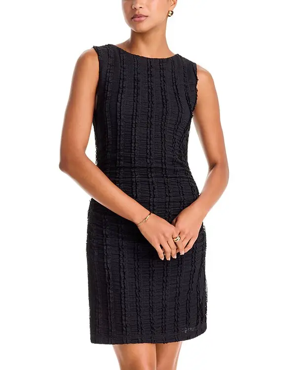 Veronica Beard Charissa Mini Dress - Black