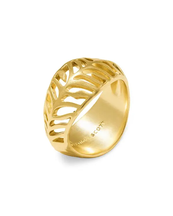 Kendra Scott Mikki Openwork Band Ring - Gold