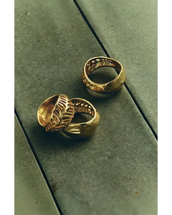 Kendra Scott Mikki Openwork Band Ring - Gold