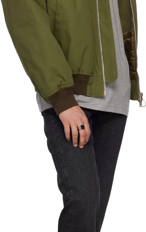 Tom Wood Cushion Onyx Ring