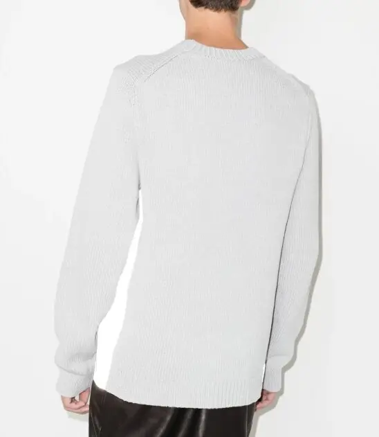 Helmut Lang Ribbed-knit Panelled Jumper