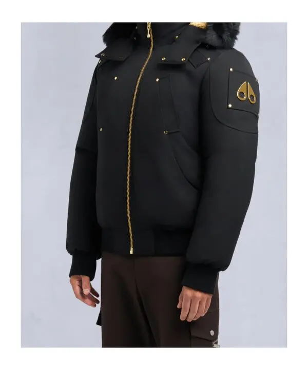 Moose Knuckles Gold Series Ballistic Bomber Jacket