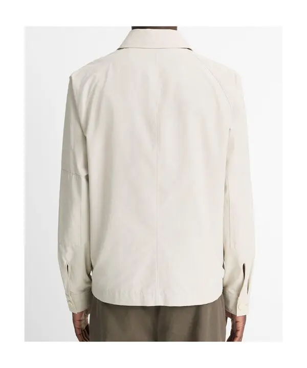 Vince Button-up Jacket With Classic Collar