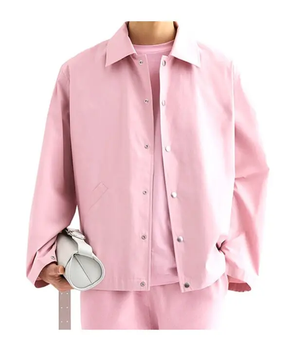 JIL SANDER Button Logo Shirt Jacket