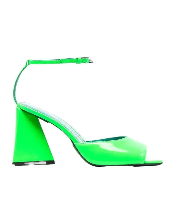 Attico Piper 85mm Patent-leather Sandals