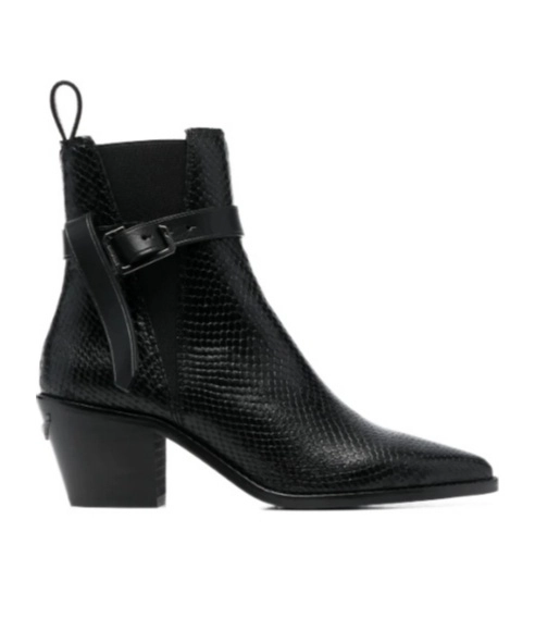 Zadig&Voltaire Tyler 65mm Cowboy Boots - Black