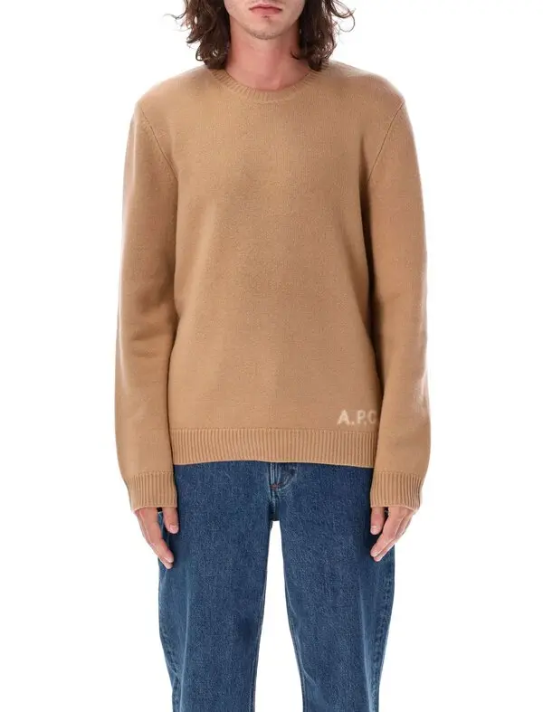 A.p.c. Crewneck Knitted Jumper