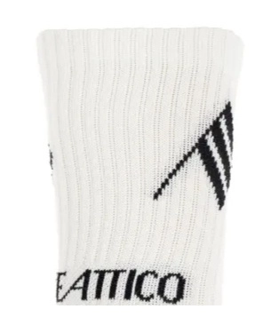 Attico Intarsia-logo Socks