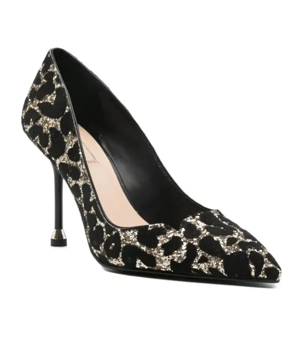 Liu Jo Glitter Leopard Pumps