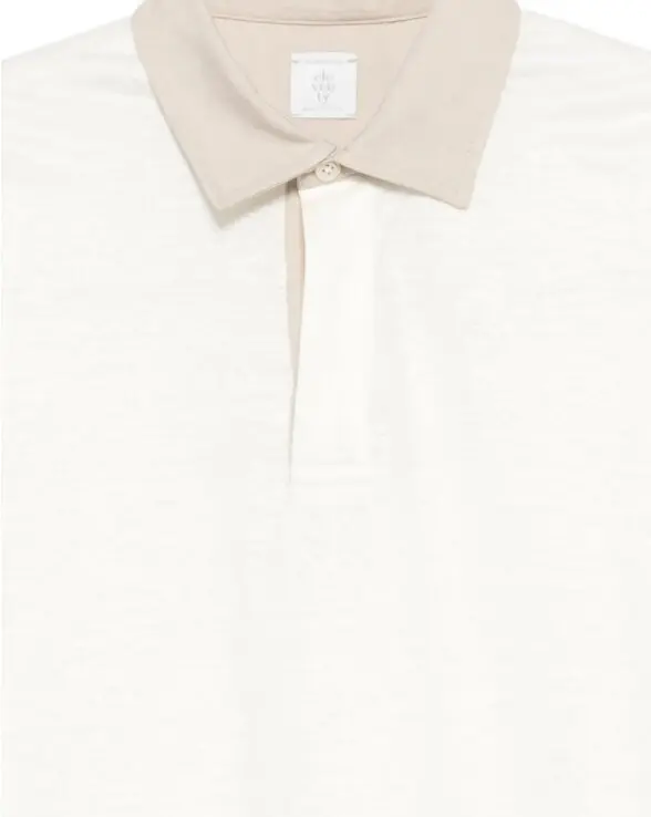 Eleventy Contrast-collar Polo Shirt