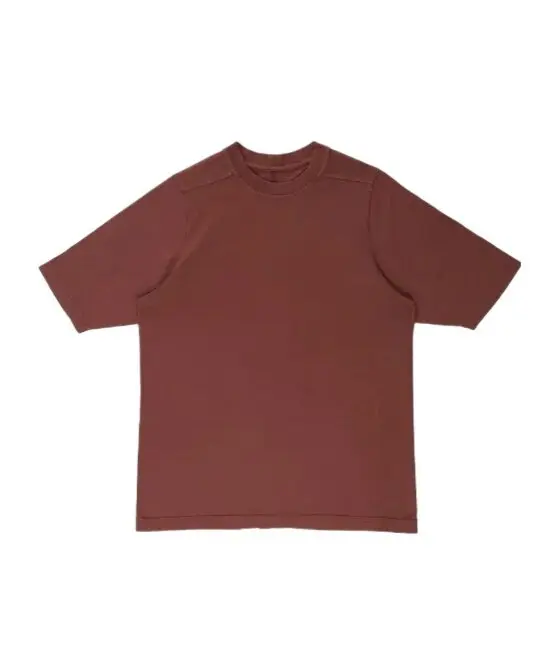 Rick Owens Seam-detail Crew-neck T-shirt - Brown