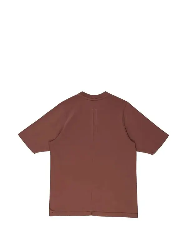 Rick Owens Seam-detail Crew-neck T-shirt - Brown