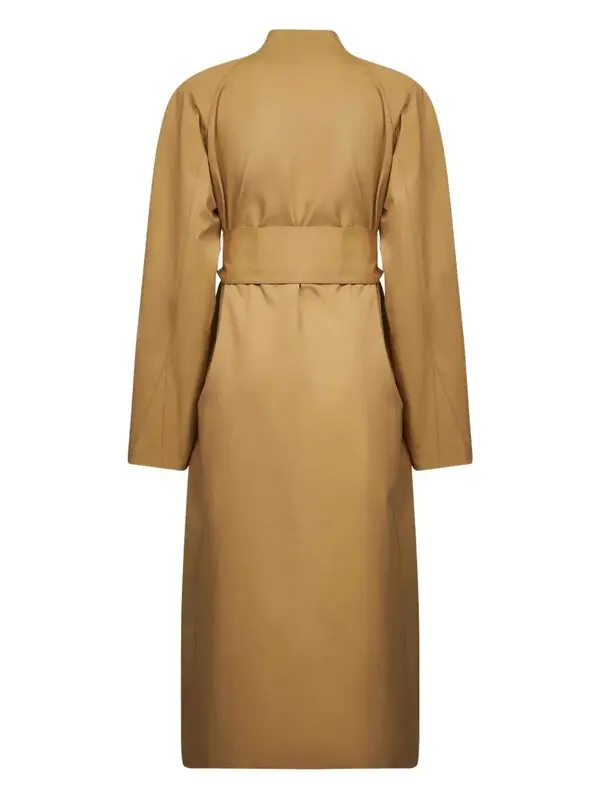 Khaite Belted Raglan-sleeve Coat