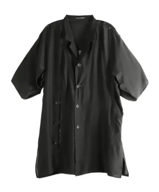 Yohji Yamamoto Micro Printed Dolman Jacket
