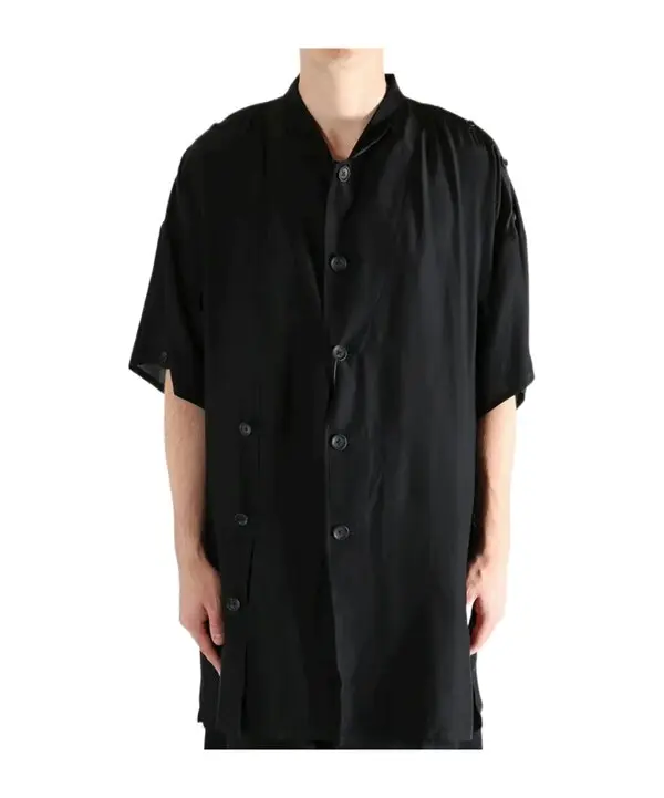 Yohji Yamamoto Micro Printed Dolman Jacket
