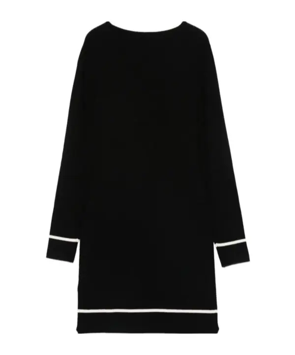 Liu Jo V-neck Logo-embellished Dress