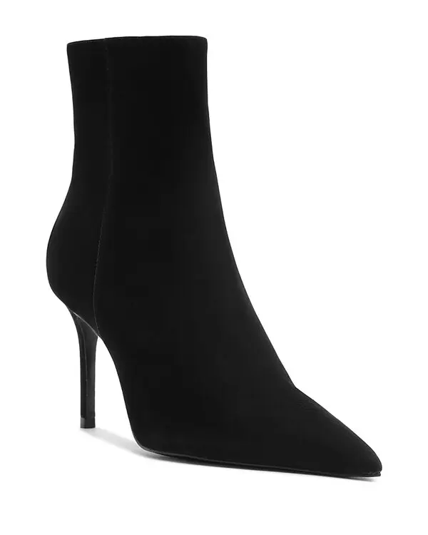 Schutz Mikki Suede Stiletto Ankle Boots