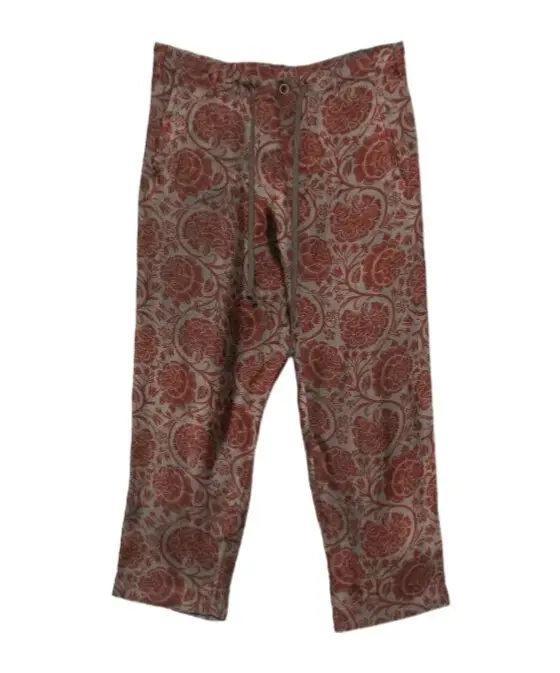 UMA WANG Perch Floral Print Drawstring Pants