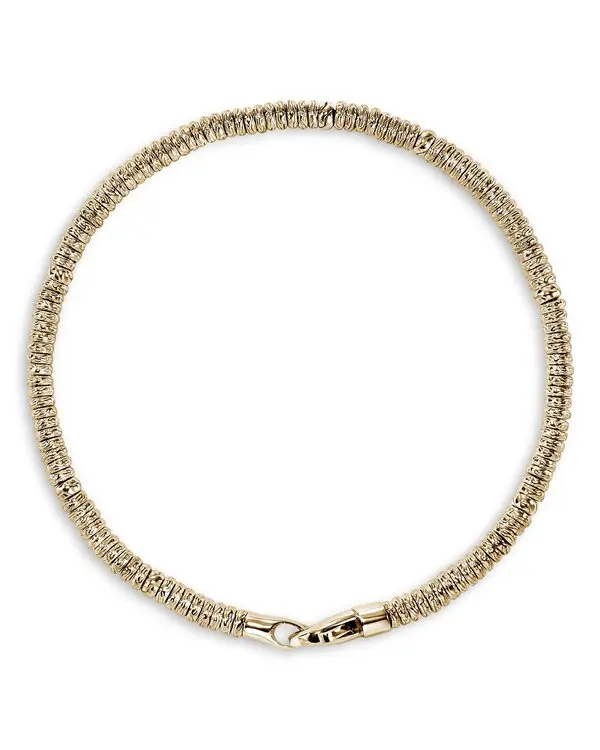 John Hardy 14k Yellow Heishi Bead Bracelet