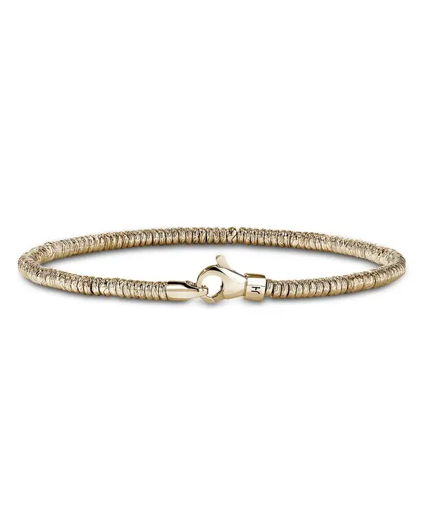 John Hardy 14k Yellow Heishi Bead Bracelet