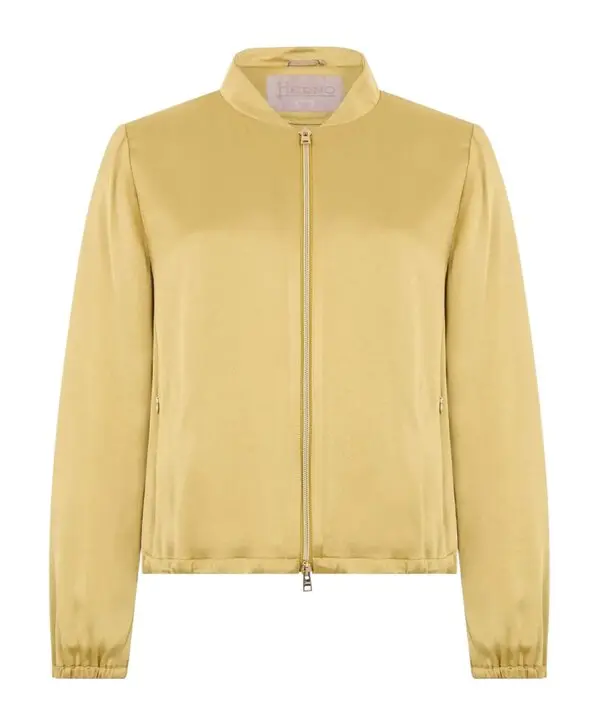 Herno Band-collar Bomber Jacket