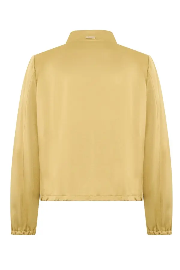 Herno Band-collar Bomber Jacket